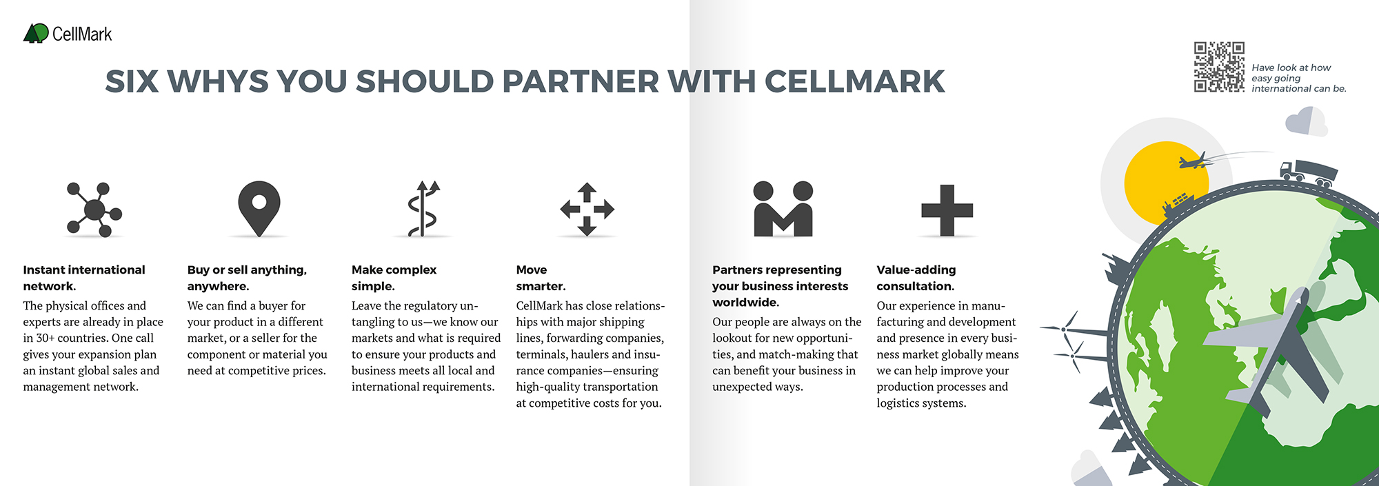 Cellmark – Communication strategy and copy